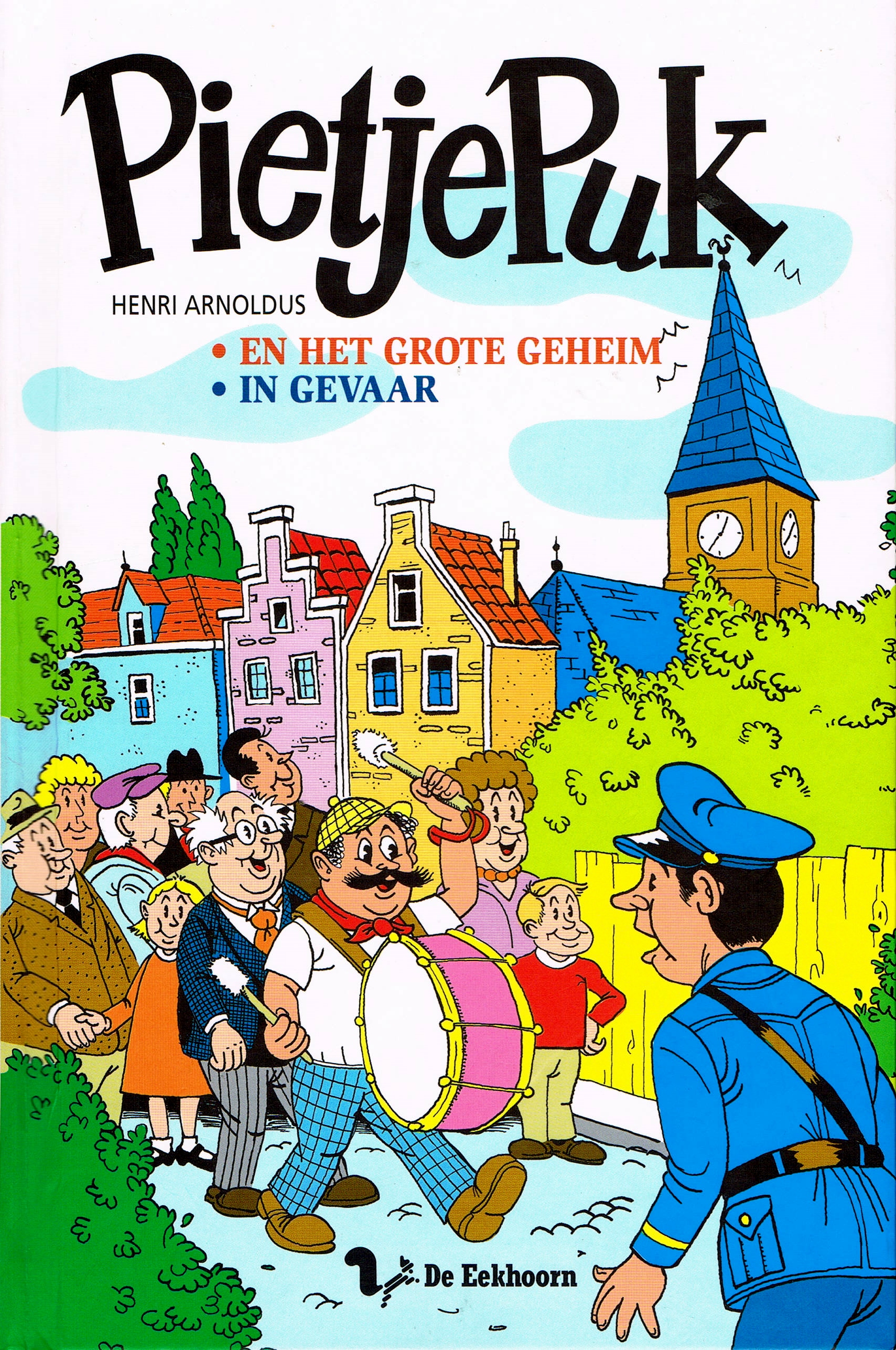 Pietje Puk en het grote geheim / in gevaar - Voorkant